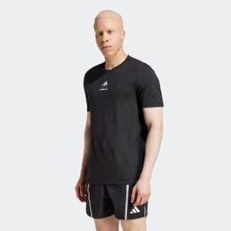 T-Shirt adidas Performance "M LM G T", Herren, Gr. L, schwarz, Obermaterial: 81% Polyester, 14% Lyocell, 5% Elasthan, sportlich, Shirts