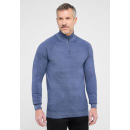 Troyer Eterna, Herren, Gr. L, blau, 100% Wolle (Merino), casual, normal, Pullover