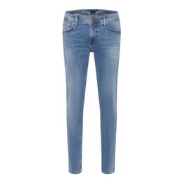 5-Pocket-Jeans Brax "Style CHRIS", Herren, Gr. 31, Länge 30, blau (hellblau), 76% Baumwolle, 17% Lyocell, 5% Elastomultiester, 2% Elasthan, Jeans