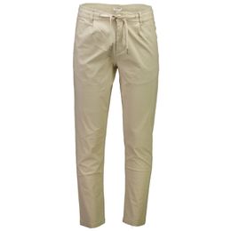 Stoffhose LINDBERGH "LINDBERGH Freizeithose", Herren, Gr. L, lt stone, Oberstoff: 98% Baumwolle, 2% Elasthan, Hosen