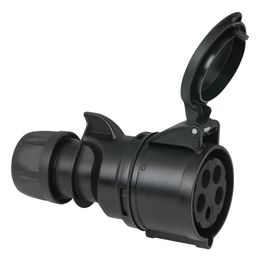 PCE CEE 32 A/400 V 5-pin Plug female - Schwarz - IP44