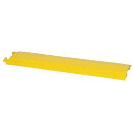 Showgear Cable Cover 4 - With 1 Channel, Yellow ABS