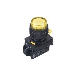 Idec Leuchtdruckschalter Rastend 1 Schliesser 24 V / 120 V / 240 V / 380 V LED Gelb - YW1L-A2E10Q4Y