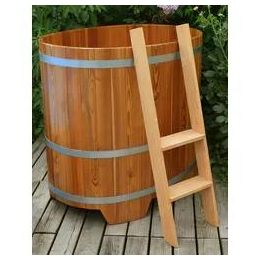Badebottich Weka, beige (natur), B:75cm H:100cm L:110cm, Badebottiche, BxLxH: 75x110x100 cm