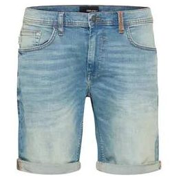 Jeansshorts Blend "Jeansshorts BHDenim" Gr. M, N-Gr, blau (denim middle blau), Herren, Obermaterial: 98% Baumwolle CO. 2% Elasthan EL., unifarben, Jeans