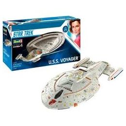 Modellbausatz Revell "U.S.S. Voyager, Star Trek", bunt, Modellbausätze, KinderB:20,1cm H:8,3cm L:51,4cm, Made in Europe, B:20,1cm H:8,3cm L:51,4cm