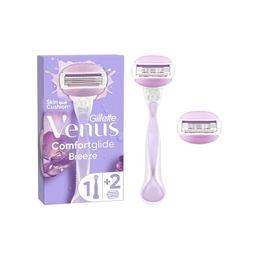 Venus Comfortglide Breeze Razor Handle + 2 blades