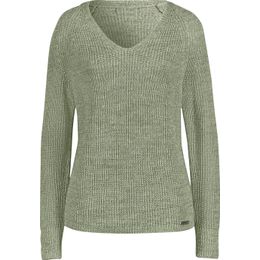 V-Ausschnitt-Pullover
