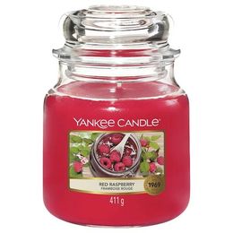 yankee candle Raumdüfte Duftkerzen Red Raspberry Classic Medium Glass