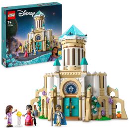 Konstruktionsspielsteine Lego "König Magnificos Schloss (43224), Lego Disney", bunt, Spielbausteine, Kinder, Made in Europe