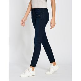 Skinny-fit-Jeans Gang "94NELE", Damen, Gr. 32, N-Gr, schwarz (schwarz rinsed), Denim/Jeans, Obermaterial: 59% Baumwolle, 25% Polyester, 14% Viskose, 2% Elasthan, casual, skinny fit lang, Jeans