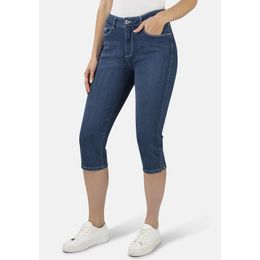 STOOKER WOMEN 7/8-Jeans »Tahiti Denim Capri Slim Fit« Capri Slim Fit Casual Clean Wash Denim Jeans für Damen blue denim 36 36 5-Pocket, Capri Slim Fit