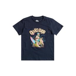 Quiksilver T-Shirt »Monkey Business« Navy Blazer 6(115-120cm) 6(115-120cm) Stoff: Baumwoll-Jersey-Stoff [160 g/m2]