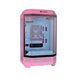 Thermaltake The Tower 300 Bubble Pink, Tower-Geh&auml;use pink, Tempered Glass