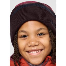Jack Wolfskin Beanie &raquo;STRIPY KNIT BEANIE K&laquo; pink-lemonade S Bunt gestreifte Kinderm&uuml;tze
