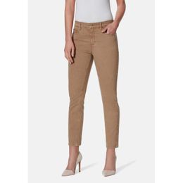 STOOKER WOMEN 5-Pocket-Hose »Zermatt Twill Straight Fit« Straight Fit Casual Clean Wash Denim Jeans für Damen caramel 38 - Länge 28 Länge 28 38...