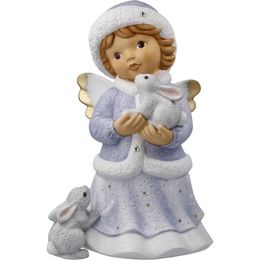 Goebel Engelfigur »Winterspaziergang, Weihnachtsdeko« blau