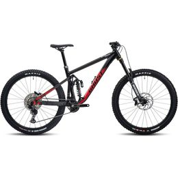 GHOST Mountainbike »Riot EN AL Universal« 12 Gang Shimano SLX RD-M7100 Schaltwerk Kettenschaltung für Damen und Herren, Kettenschaltung rot, schwarz