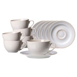 Ritzenhoff & Breker Ritzenhoff & Breker Kaffeetassen mit Untertassen Laredo 220 ml 6er Set