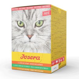 Josera Paté Multipack Katzen-Nassfutter getreidefrei 6x85g