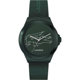 Quarzuhr Lacoste "NEOCROC", grün, Armbanduhren, Herren, Armbanduhr, Herrenuhr, Silikonarmband, analog