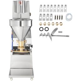 Kommerzielle Frikadellenformmaschine, 280 Stück/min, automatischer Maker, 1100 w, elektrisch, für Fisch, Rind, Schwein, Garnelen, Edelstahl, mit