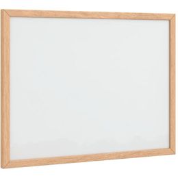 vidaXL - Magnetisches Whiteboard mit massivem Kiefernholzrahmen 40x30 cm