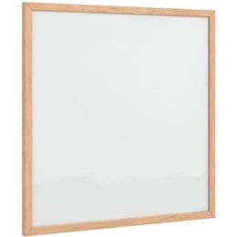 vidaXL - Magnetisches Whiteboard mit massivem Kiefernholzrahmen 40x40 cm