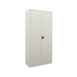 Ceha Putzmittelschrank 92 x 42 cm mit Drehgriffzylinderschloss in lichtgrau
