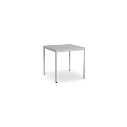 Ceha Mehrzwecktisch 80 x 80 cm lichtgrau/grau