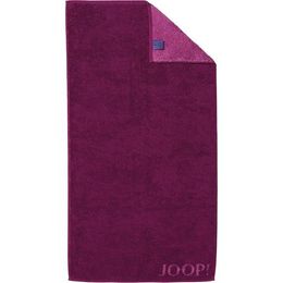 JOOP! Handtücher Classic Doubleface Duschtuch Cassis 80 x 150 cm