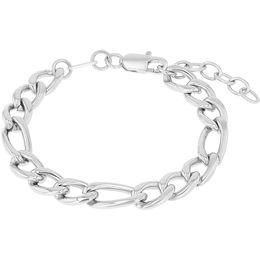 s.Oliver Herren Armband "2038869", 22cm, Edelstahl, silber, Edelstahl, Armbänder
