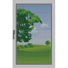 Windhager Moskitonetz, B:100cm L:120cm, grau, Sch&auml;dlingsschutznetze, Insektenschutzgitter, BxH: 100x120 cm