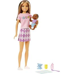 Barbie Skipper Babysitter (Two-tone Hair Doll with Baby Doll)