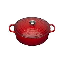 Le Creuset Gourmet-Bräter 30cm Kirschrot SIGNATURE