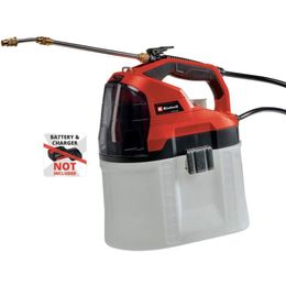 Einhell - Akku-Drucksprühgerät ge-ws 18/75 Li-Solo Power X-Change (Lithium-Ionen, automatische Pumpe, transparenter Tank, teleskopierbare Lanze, ohne