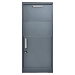 WESTMANN Paketbox 'Pepe' anthrazit 50 x 114 x 39 cm