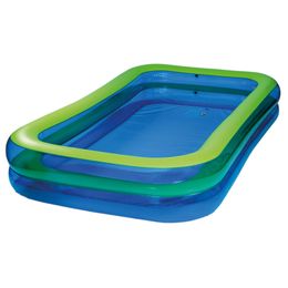Happy People Planschbecken 'Family Pool' blau/grün 305 x 183 x 50 cm