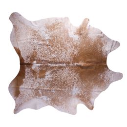 LUXOR living Rinderfell 'Pepe' beige-gemustert 205 x 180 cm