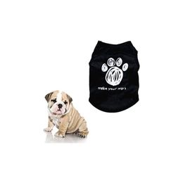 Csparkv - 20 x 30 x 20 cm, modischer und weicher Hundepullover, Hundepullover, atmungsaktives Hunde-T-Shirt, Hundekleidung, leichte Kettenweste für