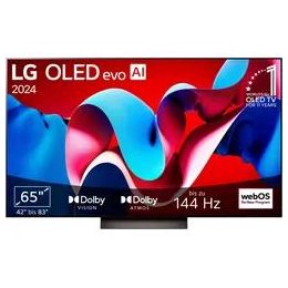 LG OLED-Fernseher, F (A-G), Fernseher, schwarz, 65, Topseller