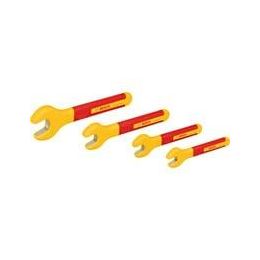 Bosch VDE Einmaulschl&uuml;ssel-Set 8/ 10/ 13/ 17mm Professional, Schraubenschl&uuml;ssel rot/gelb, 4-teilig