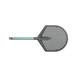 Pro Pizzaschieber M, 12", Grillbesteck grau/gr&uuml;n, f&uuml;r Pizzen bis ca. &Oslash; 30cm