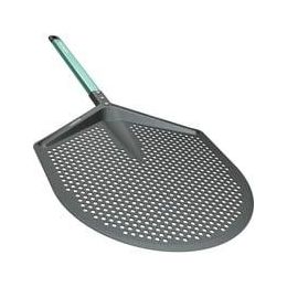 Pro Pizzaschieber L, 14", Grillbesteck grau/gr&uuml;n, f&uuml;r Pizzen bis ca. &Oslash; 35cm