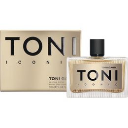 Eau de Parfum Toni Gard "ICONIC EdP", gold (goldfarben), Parfüms, Damen, 90ml