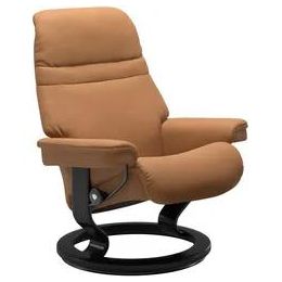 Relaxsessel stressless "Sunrise", braun (taupe paloma), B:75cm H:100cm T:73cm, Leder BATICK: BATICK ist ein leicht korrigiertes, durchgefärbtes und genarbtes Möbelleder, bei dem die meisten Unebenheiten und Spuren in der Regel entfernt wurden., Leder PALOMA: PALOMA ist ein durchgefärbtes Semianilin-Möbelleder mit natürlicher Narbung., ROHLEDER Stoff Q2 FARON: Ein fester zuverlässiger Bouclu00e9 mi