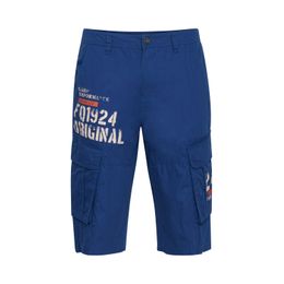 Cargoshorts FQ1924 "Cargoshorts FQMael", Herren, Gr. XL, N-Gr, blau (navy peony), Obermaterial: 100% Baumwolle CO., casual, regular fit normal, Hosen