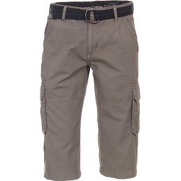 Bermudas Casamoda "Casamoda Bermuda uni", Herren, Gr. 32, Normalgrößen, grau (hellgrau), 100% Baumwolle, Hosen