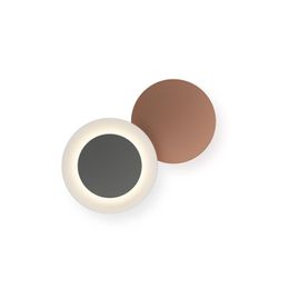 Vibia Puck Wall 5485 Wandleuchte Braun/Grau 2700K