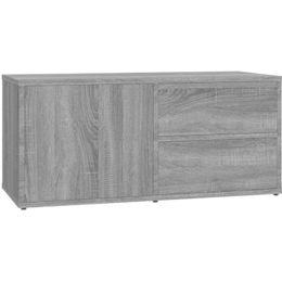 TV-Schrank Grau Sonoma 80x34x36 cm Holzwerkstoff vidaXL